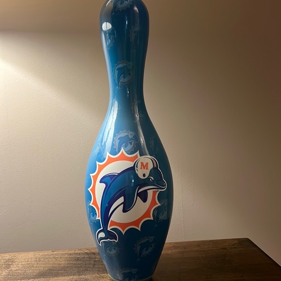 Other | Miami Dolphins Bowling Pin | Poshmark